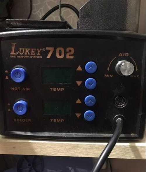 Паяльная станция с феном Lukey 702