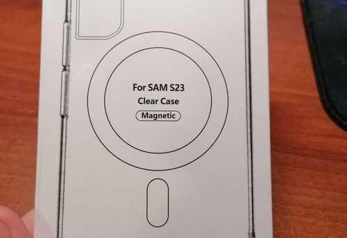 Прозрачный чехол для Samsung S23