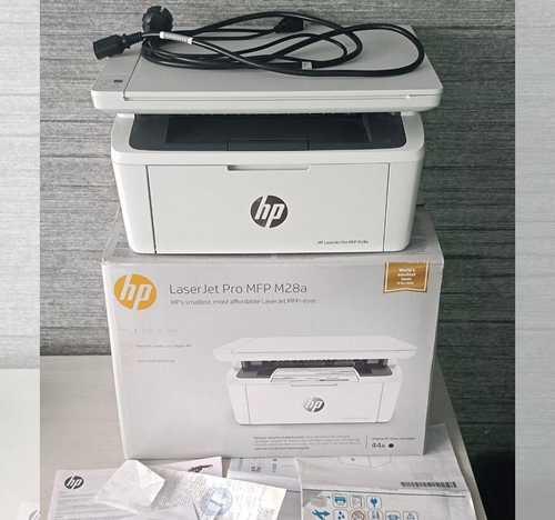 Мфу лазерное HP LaserJet Pro MFP M28a