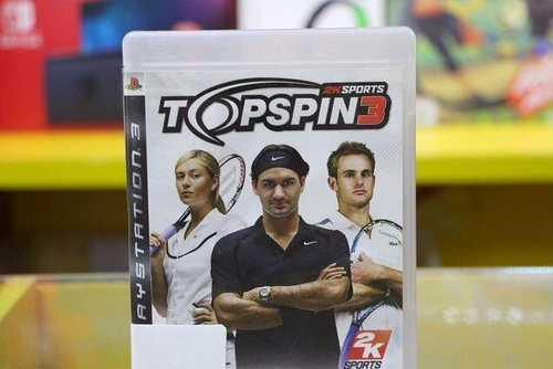 Top Spin 3 (PS3, англ, бу)