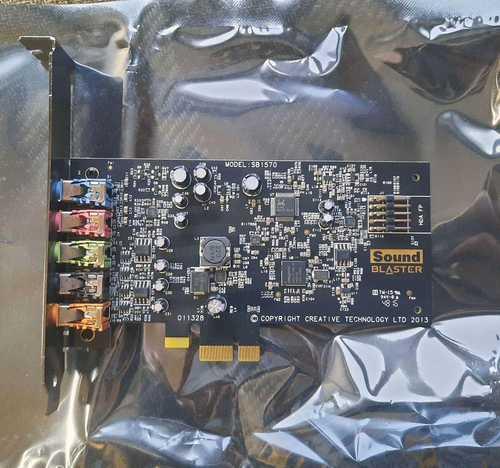 Звуковая карта PCI-E Creative Audigy FX 5.1