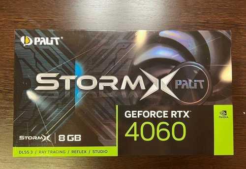 Новая Видеокарта Palit GeForce RTX 4060 StormX
