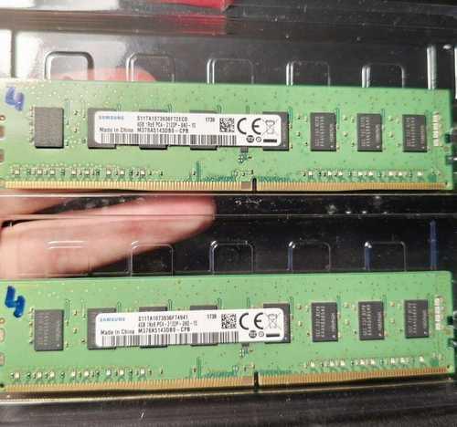 Оперативная память ddr4 2133 Samsung