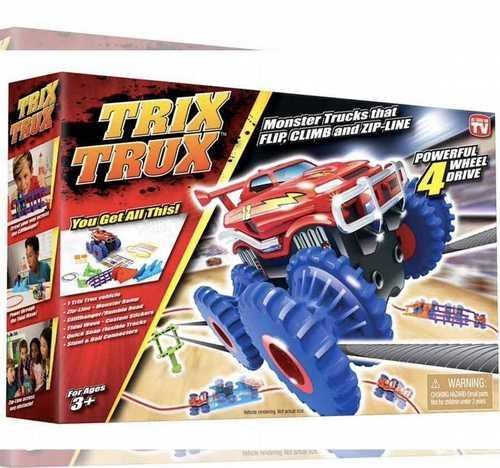 Игровой набор trix trux Трасса с 1 машинкой AS331