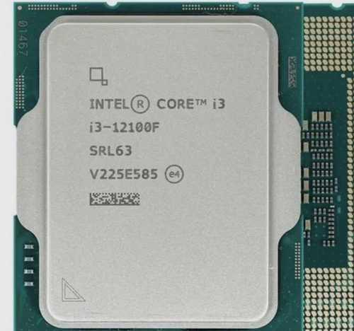 Процессор intel core i3 12100f