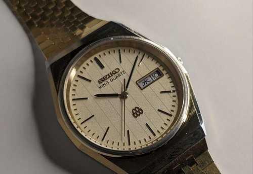 King Seiko Twin Quartz Gold Line Dial 1982 Год