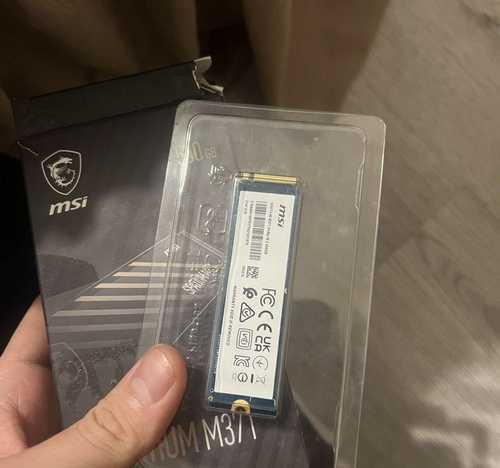 M.2 nvme MSI Spatium m371 500gb