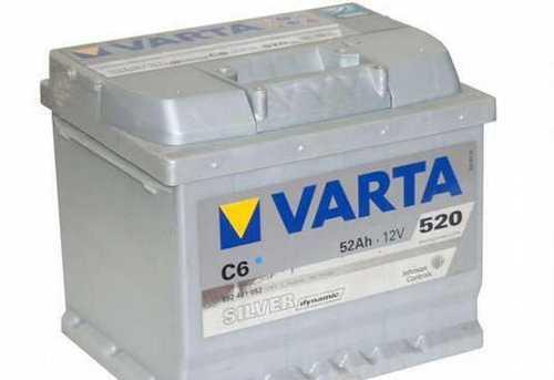 Автомобильный аккумулятор Varta Silver Dynamic C6