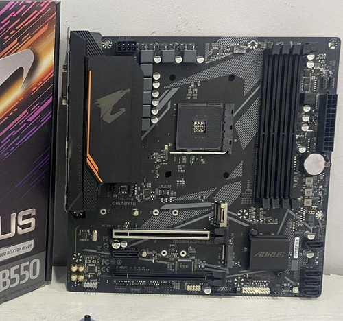 Материнская плата gigabyte B550M aorus elite