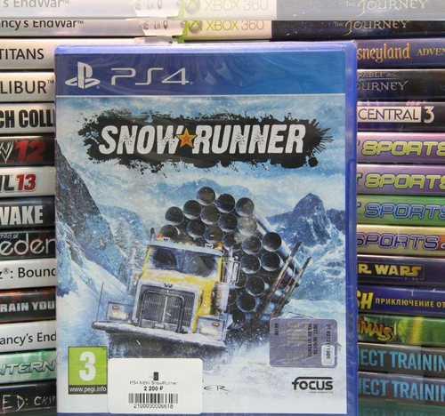 PS4 NEW Snowrunner