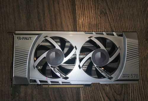 Видеокарта Palit GeForce GTX 570 Sonic Platinum