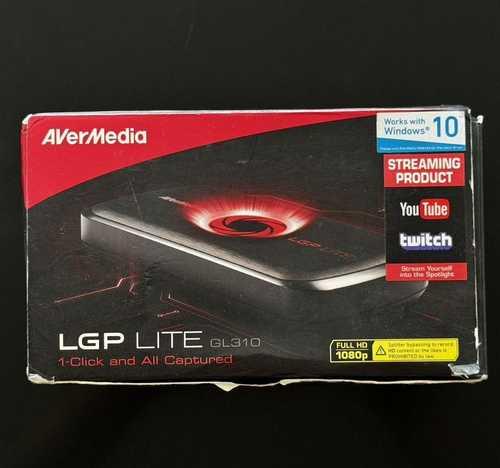 Карта видеозахвата AverMedia LGP Lite GL310