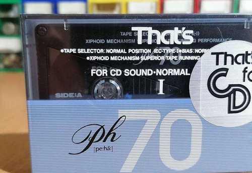 Аудиокассета That's ph I 70