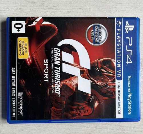 Grand turismo sport PS4