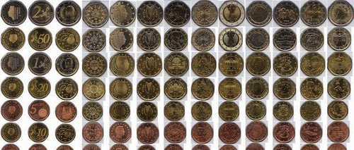 Монеты европы