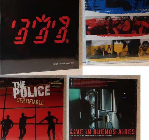 Пластинки THE police новые LP