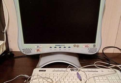 Монитор для компьютера + клавиатура +мышка