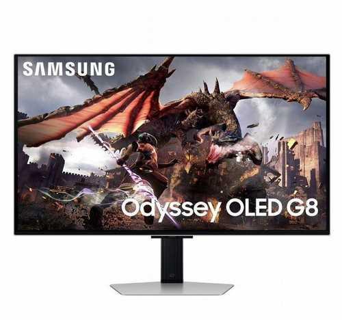 32" 4K Oled Монитор Samsung Odyssey G8 LS32DG800SI