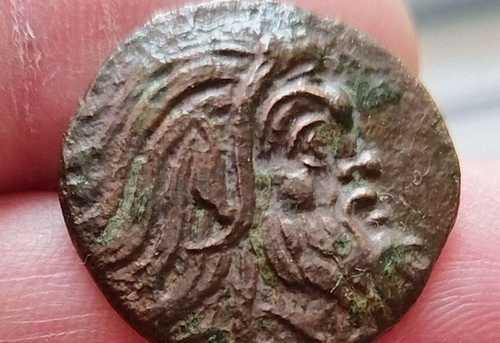 Монета Боспора Пантикапей 4 в до. Н/э. Оригинал