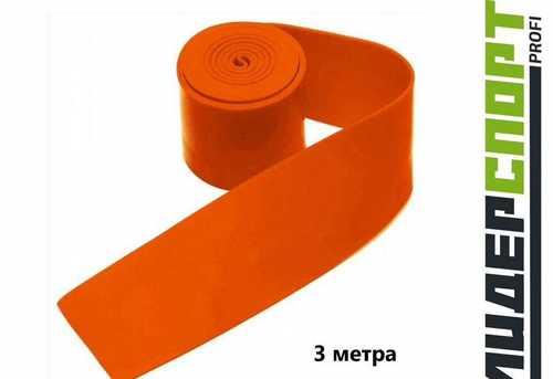 Эспандер-Лента латекс 7см х 2,0мм, дл: 3м, оранжев