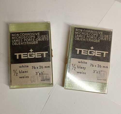 Предметные стёкла teget