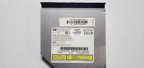 DVD привод с панелью ноутбука HP Pavilion DV6000