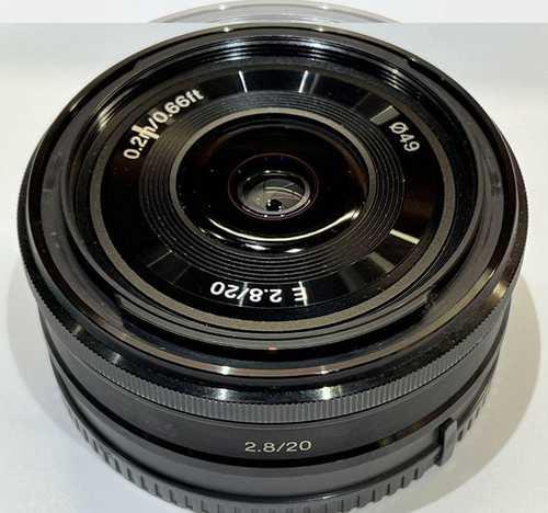 Объектив Sony 20 mm F/2.8 E-mount Like NEW