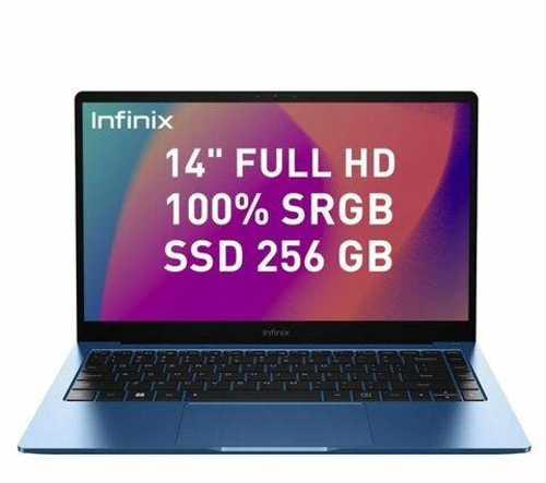 Infinix inbook x2 Blue (core i3, 4/245 SSD) Новый