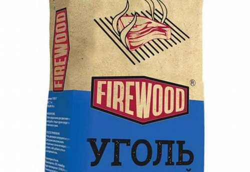 Уголь древесный FireWood 45л