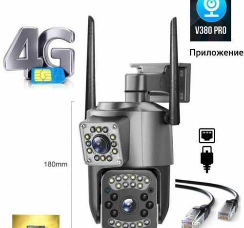 Камера видеонаблюдения 4g с сим картой