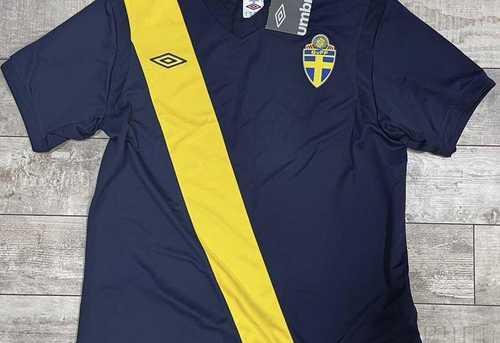 Футболка сборной Швеции по футболу на че 2012г