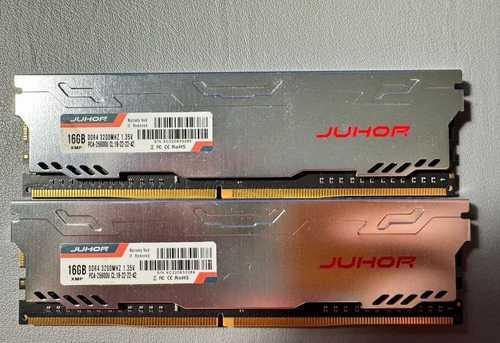 Оперативная память Juhor DDR4 2x16gb