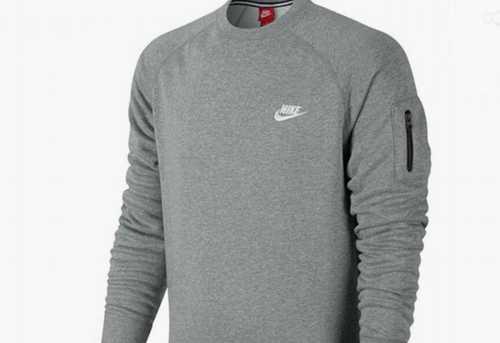 Свитшот Nike NSW Aw77, цвет серый, размер XL