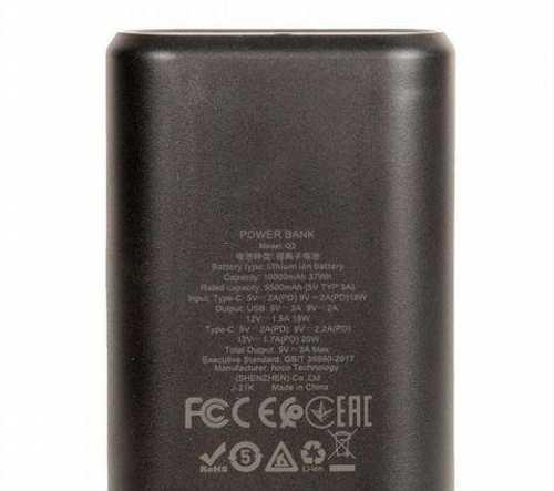 Внешний аккумулятор hoco Q3, USB-A 18W, 10000mAh