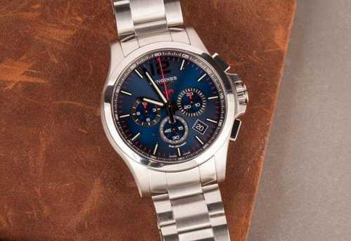 Новые Longines Conquest V.H.P. L3.717.4.96.6 хроно