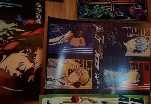 Плакаты постеры аниме