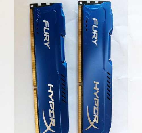 Оперативная память DDR3 2x4 GB HyperX HX318C10FK2