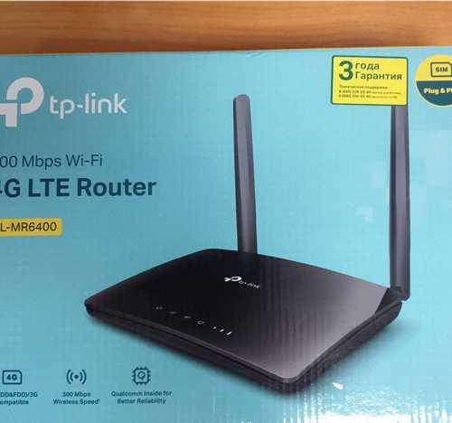 Роутер tp- link TL-MR6400 Wifi роутер 4g модем