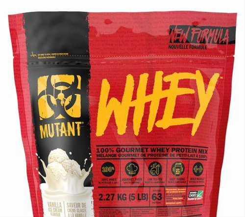 Протеин Mutant Whey (2270 гр) ваниль