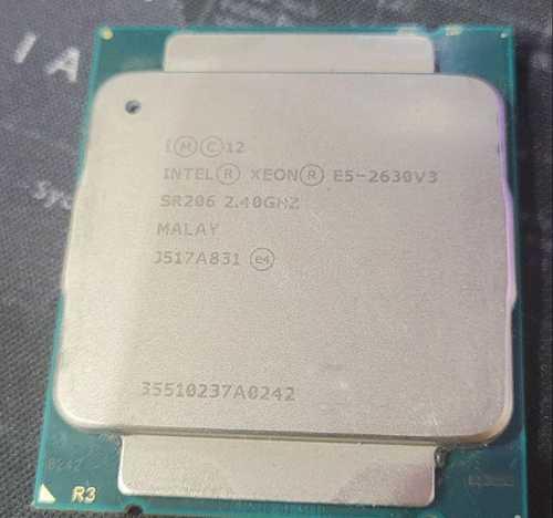 Процессор intel xeon 2630 v3