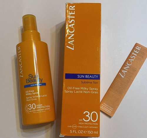 Lancaster spf30 sun beauty oil-free milky spray