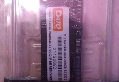 SSD накопитель dato 240gb M.2 2280