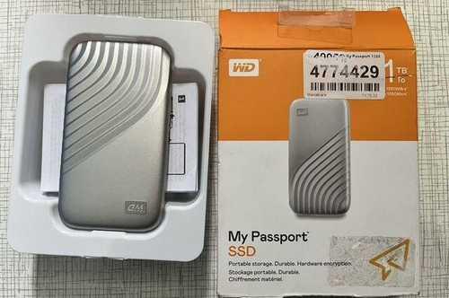 1024 гб Внешний SSD WD My Passport (wdbagf0010BSL