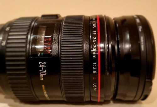 Объектив Canon EF 24-70mm f2.8L