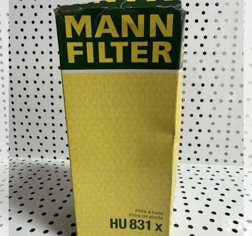 Фильтр масляный mann HU831x