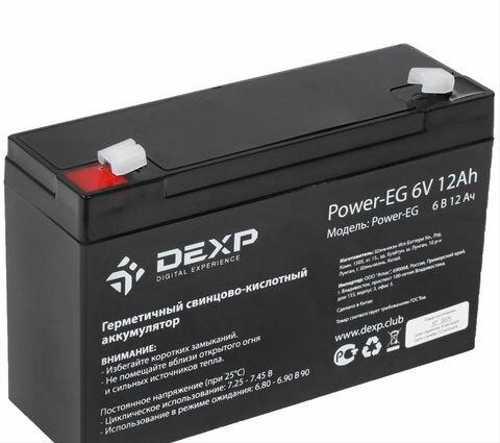 Аккумулятор dexp Power-EG 6V 12Ah
