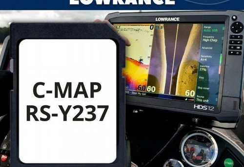 Карта глубин C-MAP RS-Y237 Genesis live Lowrance