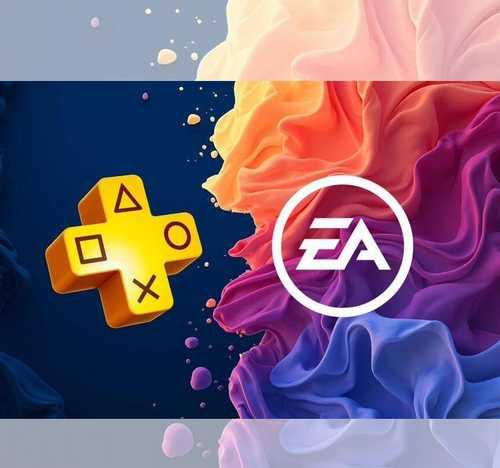 Подписка Ps plus premium   EA play (PS4 PS5)