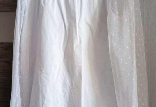 Блузка белая для девочки рост 146 см