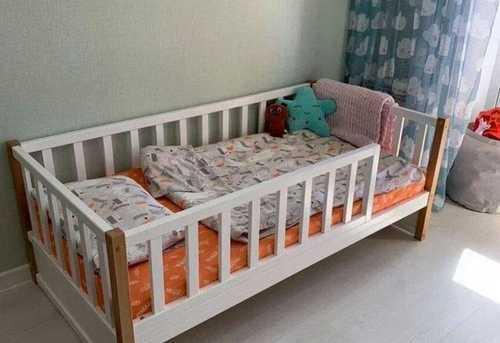 Кровать подростковая с ящиками / детская кроватка